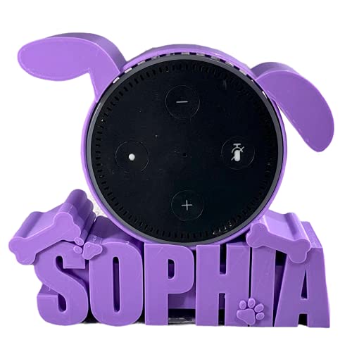 Alexa Dog 1st & 2nd Gen Echo Dot Case Amazon - Personalised - Wall ...