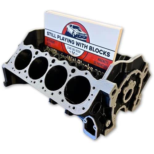 Amazon.com: Engine Block Business Card Holder – Realistic V8 Engine ...