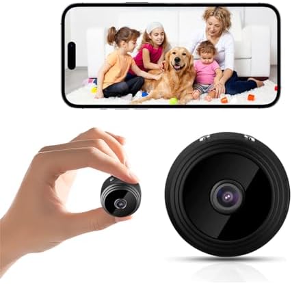Amazon.com : Miniature 1080P WiFi Wireless Small Camera, Indoor Hidden ...