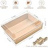 Amazon.com: Ocmoiy 7x5 Inch Charcuterie Boxes with Clear Lids, 50 Pack ...