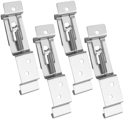 License Plate Bracket, 4 Pcs Trailer Number Plate Clips, Number Plate ...