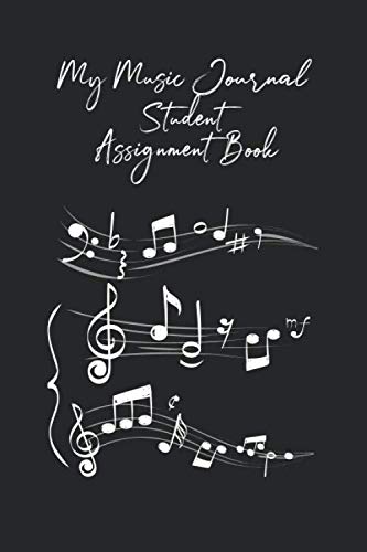 My Music Journal - Student Assignment Book: 52 Weeks of Music Lesson ...