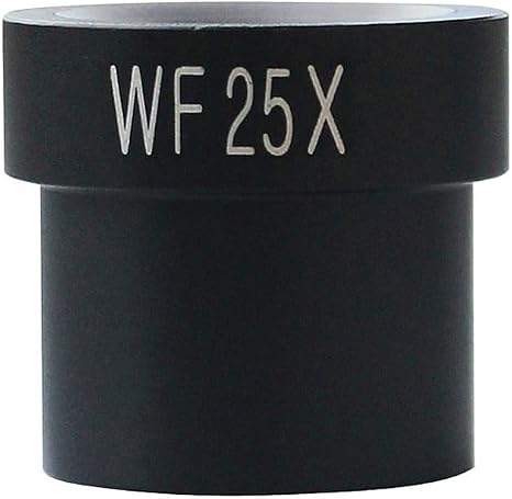 Amazon.com : 25X Microscope Eyepiece Lens 23.2mm for Biological ...