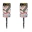 Uorisanigo Solar Memorial Lights for Graves Outdoor – American Flag ...