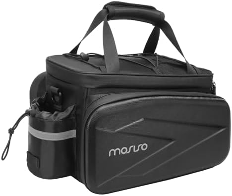 Amazon.com: ROCKBROS Bike Rack Bags - Hard Shell Bicycle Rear Rack Bag ...