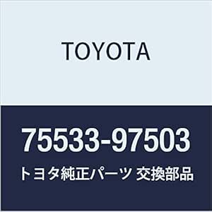 Amazon.com: TOYOTA Genuine Parts Windshield Outside Molding Sparkey ...