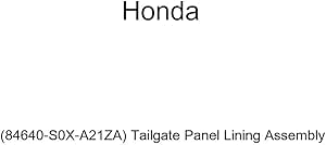 Amazon.com: Genuine Honda (84640-S0X-A21ZA) Tailgate Panel Lining ...