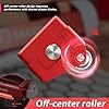 Saker Honing Guide with Whetstone - Red Off-Center Upgraded Honing Tool ...