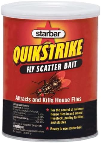 Amazon.com : STARBAR Quikstrike Fly Scatter Bait, 5 lb : Livestock ...