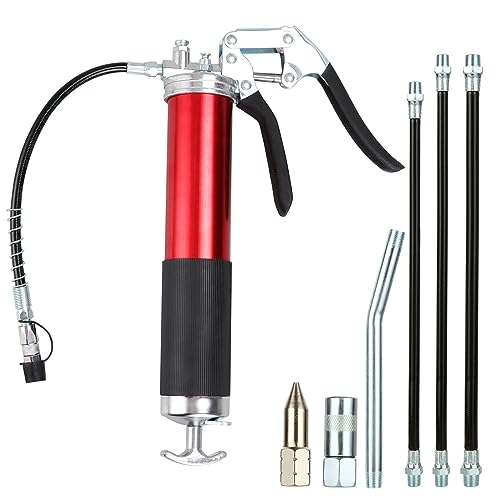 ZOFUN Professional Grease Gun Set, 380mm 7000 PSI Grease Gun with ...