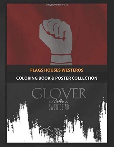 Coloring Book & Poster Collection: Flags Houses Westeros Flag House ...