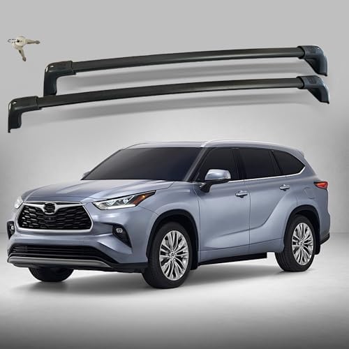 Amazon.com: Roof Rack Cross Bar Compatible with Toyota Highlander 2020 ...