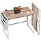 Amazon.com: SOROGRA Small Folding Desk, 31.5 Inch Spaces Saving ...