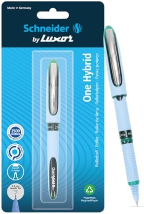 Luxor Schneider, One Sign Roller Ball Pen - Green, 1.0 mm, 2000 mtrs ...
