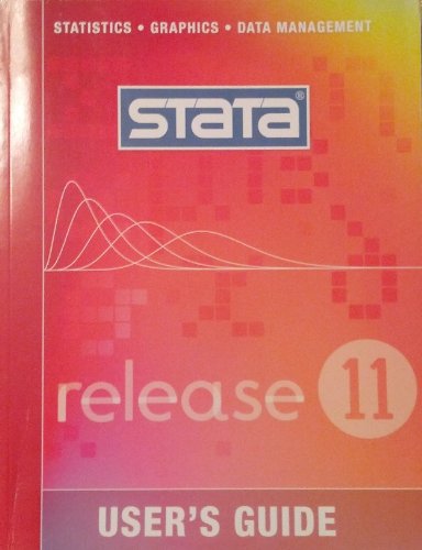 Amazon.com: Stata User's Guide-Release 11: 9781597180641: Statacorp Lp: Books