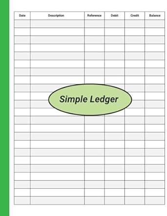 Amazon.com: Simple Ledger: Cash Book Accounts Bookkeeping Journal for ...
