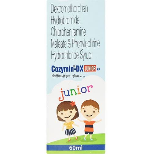 Cozymin-DX Junior RF Syrup 60 ml : Amazon.in: Health & Personal Care