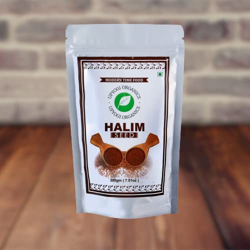 UPYOGI ORGANICS - Raw Premium Organic Halim Seeds (400 Gm ) | High in ...