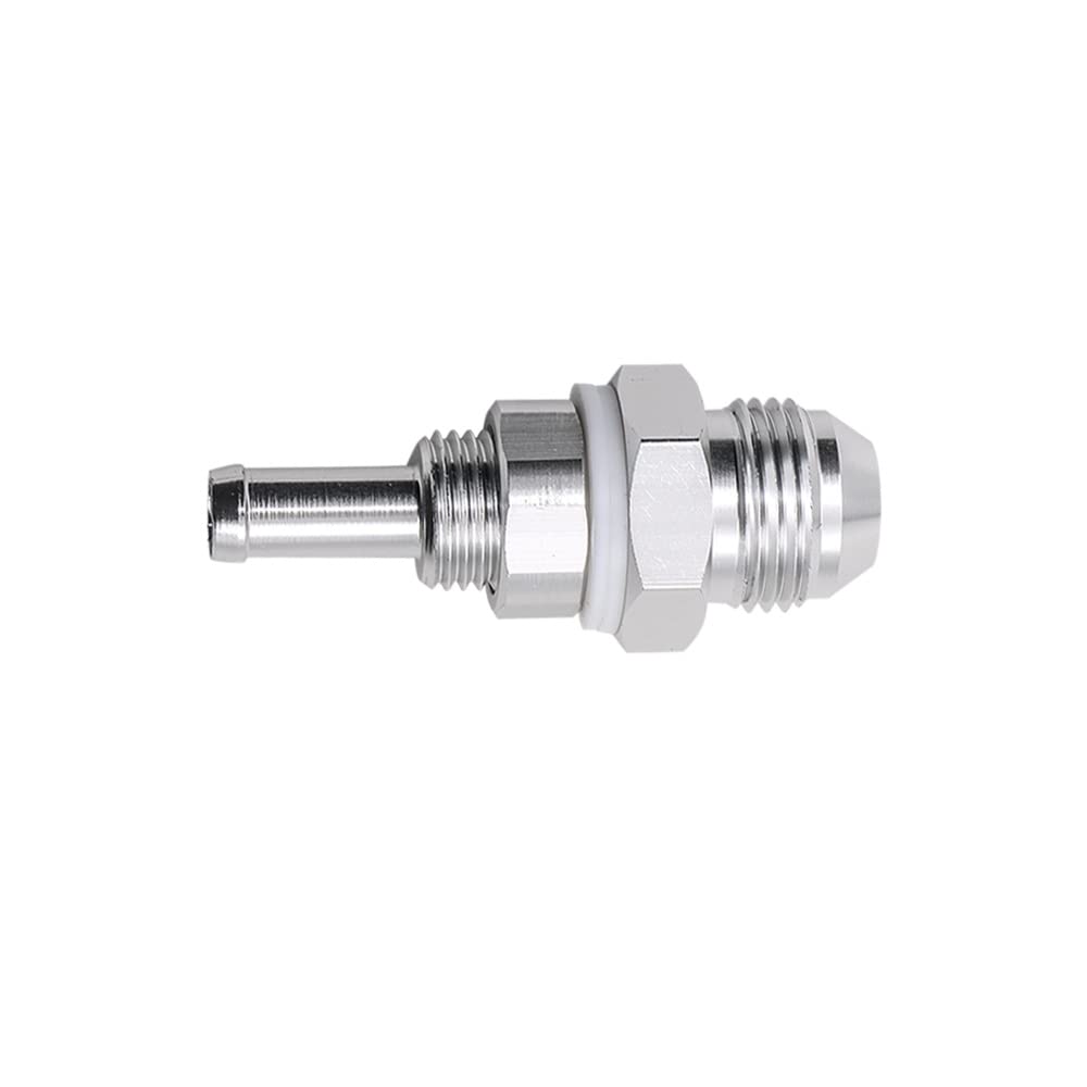 Snapklik.com : 8AN Straight To 5/16inch Hose Barb Double Fuel Pump Tank ...