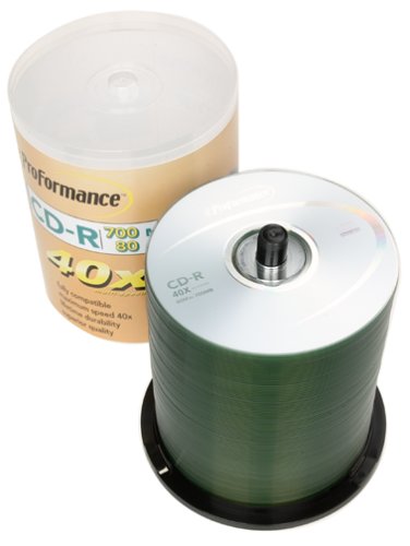 eProformance CD-R media, 40x (100-Pack Spindle) : Amazon.in: Computers ...