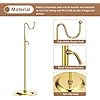 Amazon.com: uxcell Purse Display Stand Adjustable Tabletop Single Hook ...