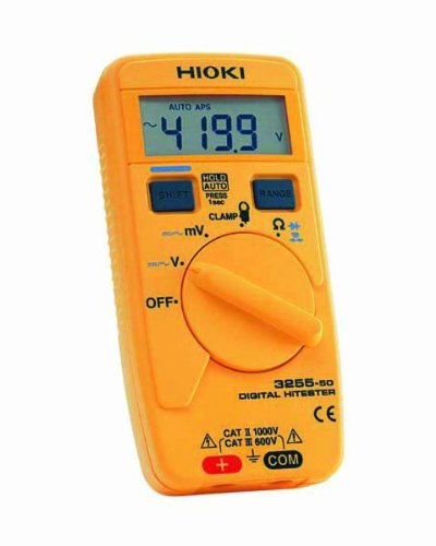 Hioki 3255-50 HiTester Auto-Ranging, Average-Sensing Digital Multimeter ...