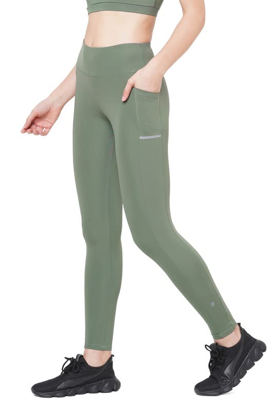 Buy LAASA JUST-Dry Skinny FIT Train All Day 7/8 Tights at Amazon.in