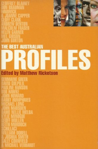 Amazon | Best Australian Profiles | Ricketson, Matthew | Cultural ...