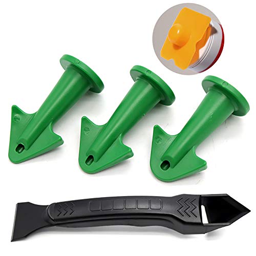 Sealant Dressing Tool Set of 5 Sealant Caulking Tool Kit, Multi-Edge ...