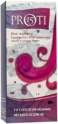 Amazon.com: Proti-Thin High Protein Blue Raspberry Liquid Concentrate ...