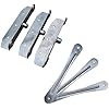 Louvers Hardware Set for Blinds and Shutters, Complete Kit for 11 ...