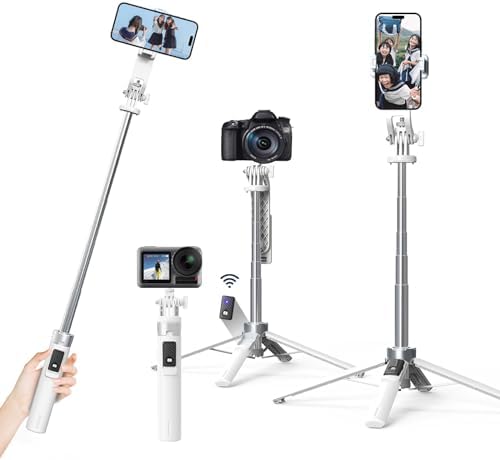 Amazon.co.jp: Selfie Stick (2024 Newest Stable Quad-Legged Model ...