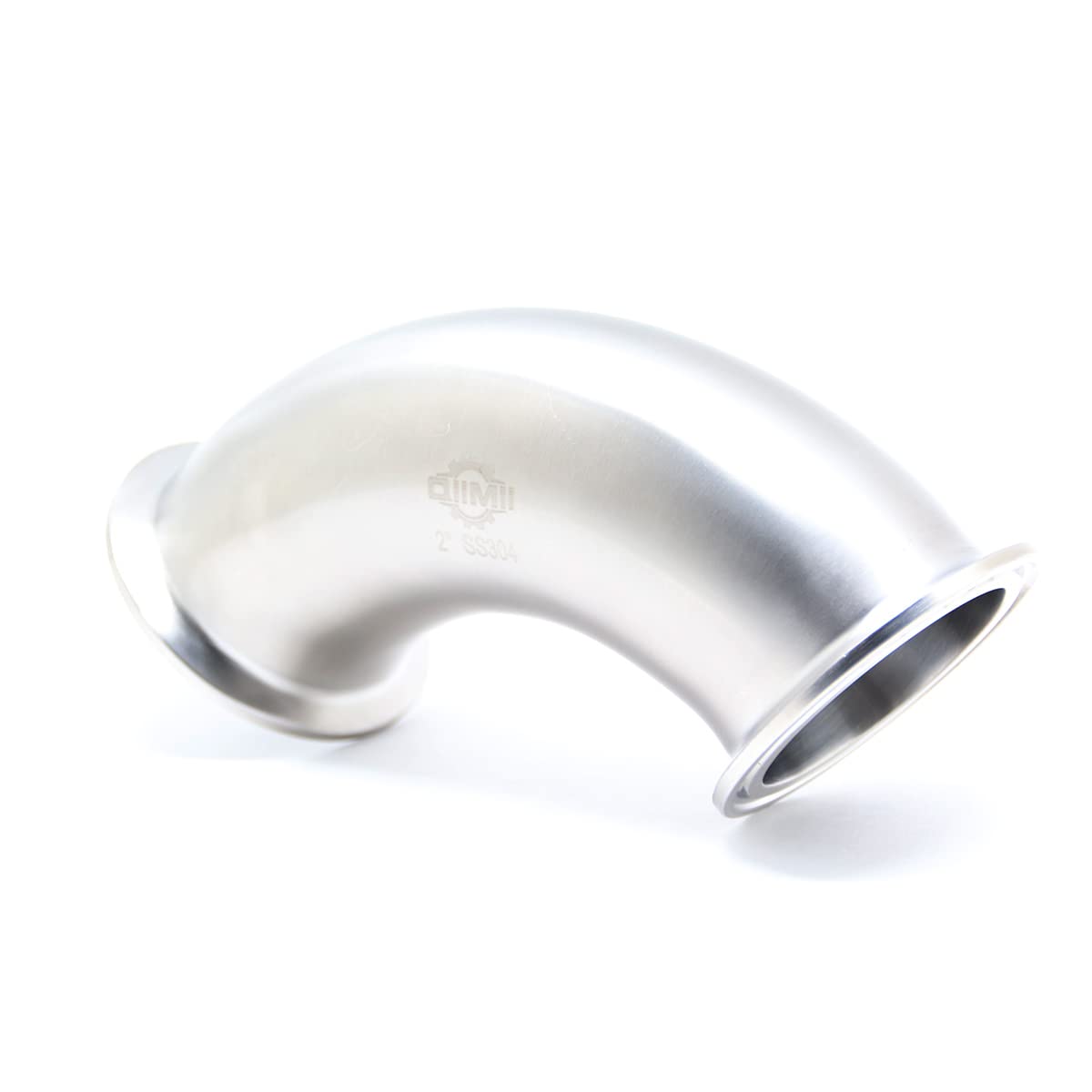 Buy QiiMii Sanitary SS304 2" Tri clamp Elbow Fitting 90 Degree Tri ...