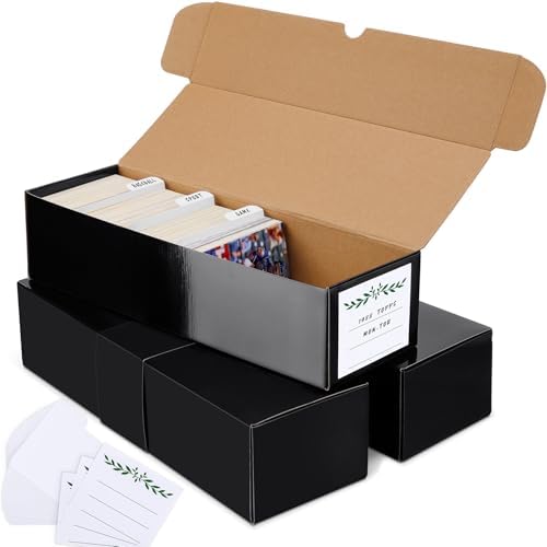 Amazon.com: (3) Premium 800 Count Storage Box Trading Card Storage Box ...