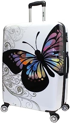 Amazon.com | World Traveler Butterfly Luggage, 28-inch | Carry-Ons