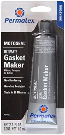 Amazon.com: Permatex 29132 6 Pack 2.7 oz. MotoSeal 1 Ultimate Gasket ...