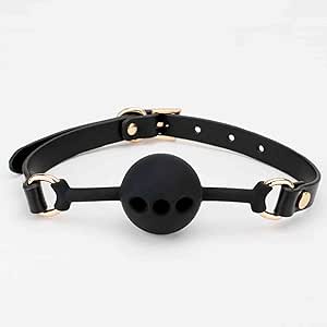 Amazon | Emoi smグッズ 女性 拘束 口枷 ボールギャグ 口枷 よだれ 拘束具 アダルトグッズ 猿轡 虜プレ SMプレイ 開口器 猿ぐつわ ボンデージさるぐつわ コスプレ 小道具 ...