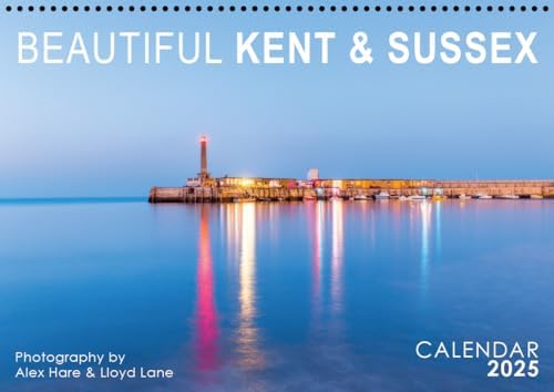 Beautiful Kent & Sussex Calendar 2025, A4 Opening to A3, Wall hanging ...