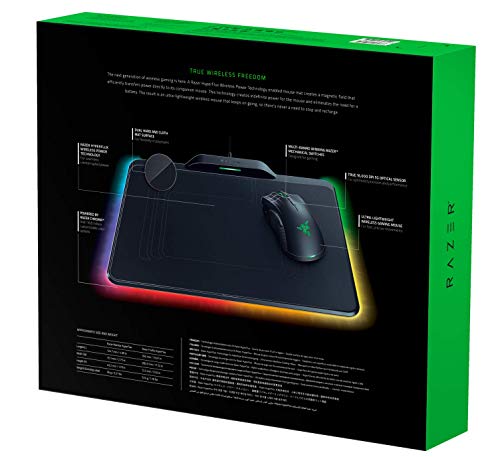 Razer Mamba HyperFlux Wireless Gaming Mouse & Mouse Pad: 16,000 DPI ...