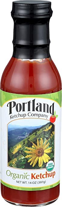 Amazon.com : Portland Organic Ketchup by Portlandia Foods - 14 oz Glass ...