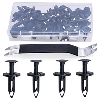 Amazon.com: Rexka 31pcs Bumper Fender Liner Wheelhouse Liner Push Type ...