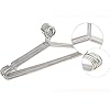 Amazon.com: 10 pcs Stainless Steel Security Clothes Hangers Metal Anti ...