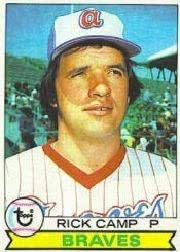 Amazon.com: 1979 Topps Baseball Card #105 Rick Camp : Collectibles ...