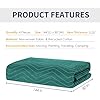 Amazon.com: Diamond UP 4 Moving Blankets, Double Extra Large Moving ...