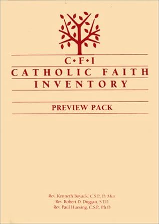 Amazon | C F I Catholic Faith Inventory/Preview Pack | Boyack, Kenneth ...