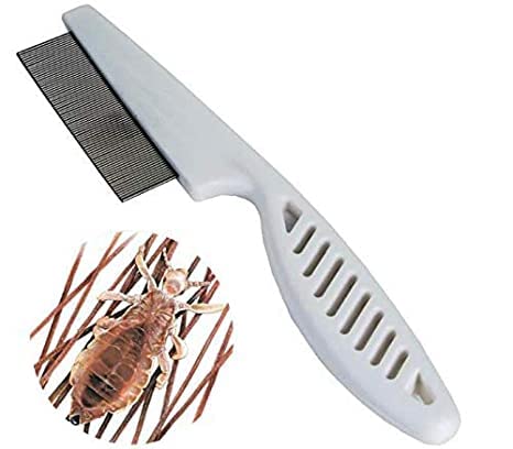 SR VISION Long Handle with Small Teeth Nit Lice Terminator Comb Head ...