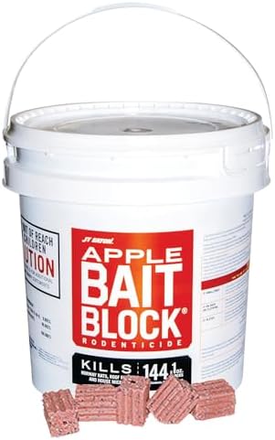Amazon.com : JT Eaton Anticoagulant Rodenticide Bait Block for Mice and ...
