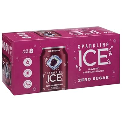 Sparkling Ice Black Raspberry Flavored Water - Zero Sugar, 96oz in Nepal at NPR 11503, Rating: 3.6