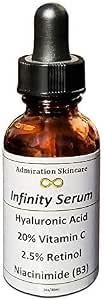 Infinity Serum - 2.5% Retinol, 3.5% Vitamin B3, 20% Vitamin C Serum ...