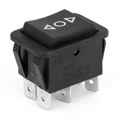 PRAV® Auto Car On/Off/On Momentary Power Window Rocker Switch AC 250V ...